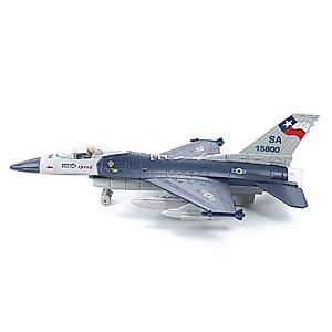 Taktik Pullback Fighter Jet Toy Diecast Airplanes Model Kits Military Model Airplane Toy for Boys and Girl (Dark Blue)