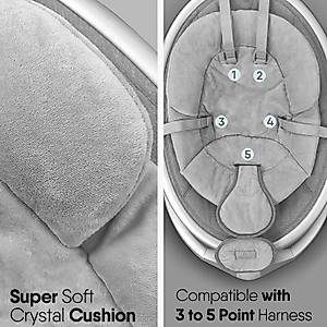BabyBond Newborn Insert for Baby Swing, Infant Insert Cushion Compatible with Baby Swing/ Baby Rocker/ Baby Bouncer, Head and Body Support, Specially Designed for Newborns ( 0 to 3 Months)