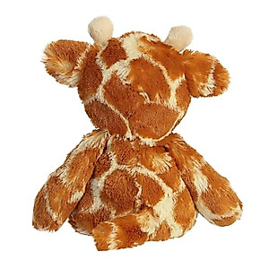 Aurora® Snuggly Sweet & Softer™ Giraffe Stuffed Animal - Comforting Companion - Imaginative Play - Brown 9 Inches