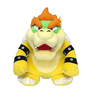 Sanei Super Mario All Star Collection 10" Bowser Plush, Small