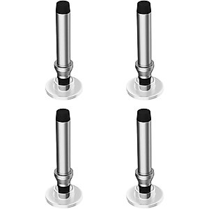 Replacement Disc Tips, High Precision Fine Point Round Disk for 2 in 1 Series Stylus Pen, Clear (4 Pack)