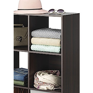 Whitmor 12 Cube Organizer - Espresso