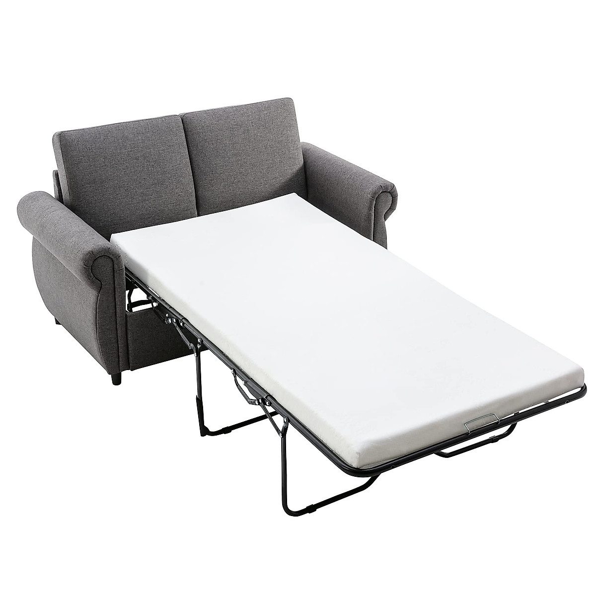 Merax Sleeper Couch Small Sofa for Living Room or Bedroom Including Pull Out Bed