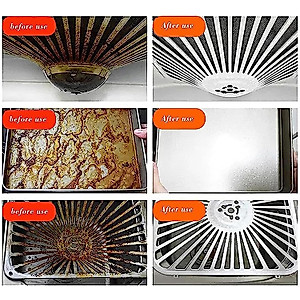 RJDJ Multi-purpose Kitchen Cleaner, Foam Heavy Oil Cleaner Spray, for Oven, Stovetop, Refrigerator (1pcs)