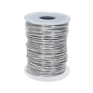 20 Gauge (0.8mm) 304 Stainless Steel Wire 328 Ft for Bailing Wire Sculpting Wire Jewelry Making Wire