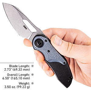 Columbia River Knife & Tool CRKT ATTABOY 2.73" Plain Edge