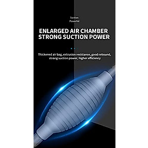 HappyPIG Hose Fish Tank Water Change, Aquarium Water Changer,Aquarium Vacuum with Valve Switch Siphon Sand Cleaner for Aquarium Water Change（5.58ft）