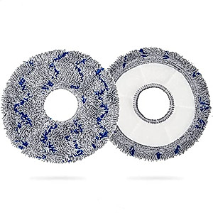 IOOOFU 6pcs/Set Vacuum Cleaner Pad Floor Washer Wipes Dust Cloth for T20 MAX PRO/X1 Omni Robotic Vacuum Cleaner Replacement Mop Fibre