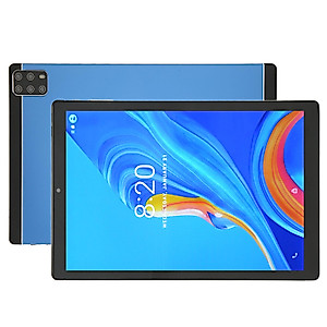 FOLOSAFENAR Tablet Computer, 10.1 Inch Tablet 5G WiFi Front 2MP Rear 5MP 1960x1080 100-240V 6GB 128GB for Android 12.0 for Photograph (US Plug)