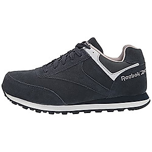 Reebok mens Leelap Work Safety Toe Industrial Construction Shoe, Navy Blue, 9.5 US