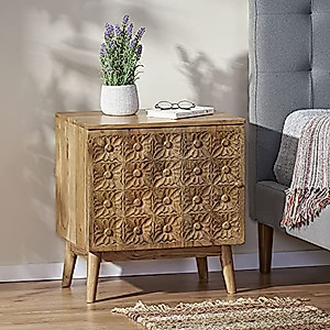 Christopher Knight Home Cooney NIGHTSTAND, Natural
