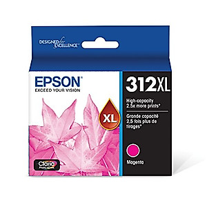 Epson T312XL320 Claria Photo HD Magenta High Capacity Cartridge Ink & T312XL420 Claria Photo HD Yellow High Capacity Cartridge Ink