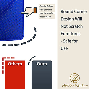 NobleRealm® 𝗫𝗟 𝗟𝗮𝗿𝗴𝗲𝗿 (68” x23.3” Inches) & 𝗧𝗵𝗶𝗰𝗸𝗲𝗻 0.42” | 𝑺𝒂𝒈𝒈𝒊𝒏𝒈 𝑪𝒐𝒖𝒄𝒉 𝑪𝒖𝒔𝒉𝒊𝒐𝒏 𝑺𝒖𝒑𝒑𝒐𝒓𝒕 𝑩𝒐𝒂𝒓𝒅 | Heavy Duty Frame & Machine-Washable & Non-Slip