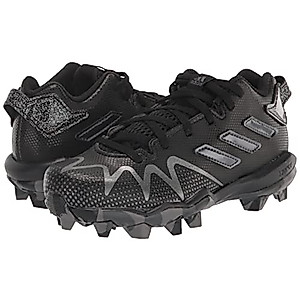 adidas Freak Spark MD-Team Football Shoe, Black/Night Metallic/Black, 13 US Unisex Little Kid