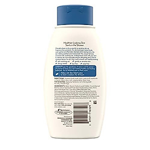 Aveeno Skin Relief Body Wash with Coconut Scent & Soothing Oat, Gentle Soap-Free Body Cleanser for Dry, Itchy & Sensitive Skin, Dye-Free & Allergy-Tested, 12 fl. oz