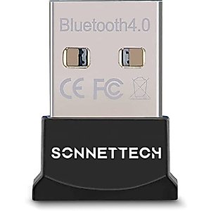 Sonnet Long-Range USB Bluetooth 4.0 Micro Adapter for macOS 10.12+ and Windows