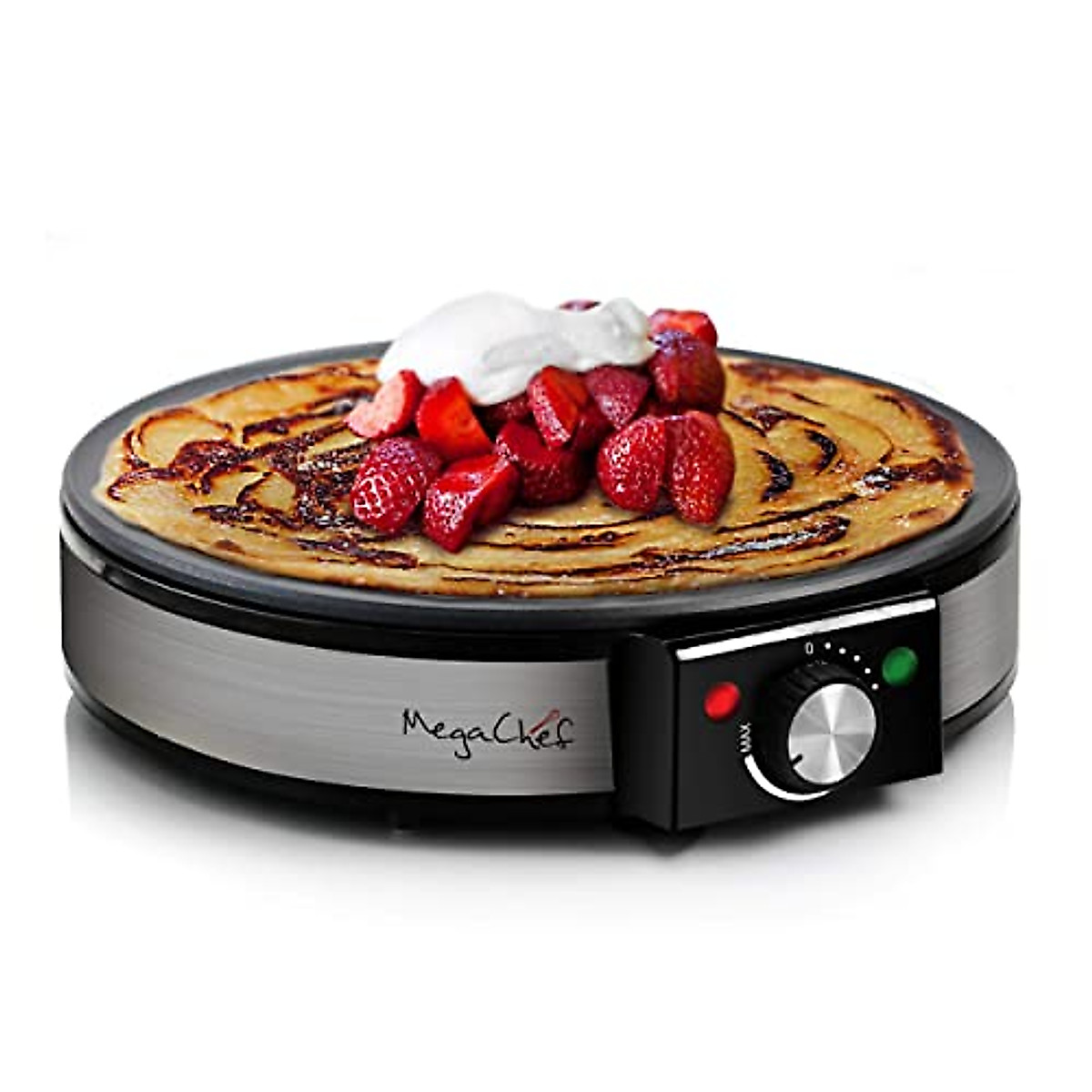 The MegaChef Crepe and Pancake Maker Breakfast Griddle