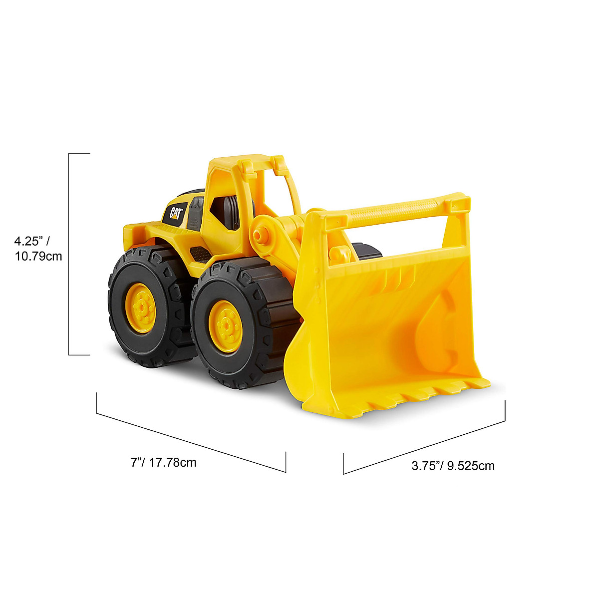 Cat Construction 7" Dump Truck, Loader & Excavator toys Combo Pack