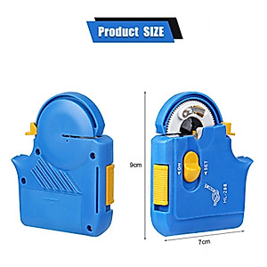 DunMuan Portable Electric Automatic Tie The Hook Tools Simple Fast Tie Hook Fishing Tools Automatic Japanese Movement Hook DunMuan (Color : Green)