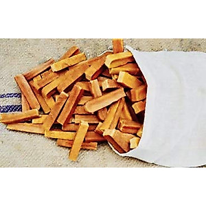 Snow Hill Natural Himalayan Yak Milk Dry Cheese Dog Chews Long Lasting Odor Stain Gluten GMO Free Protein-Rich Treat Improved Oral Health - Yaky Cheese of Himalayas (Large 5 PCS)