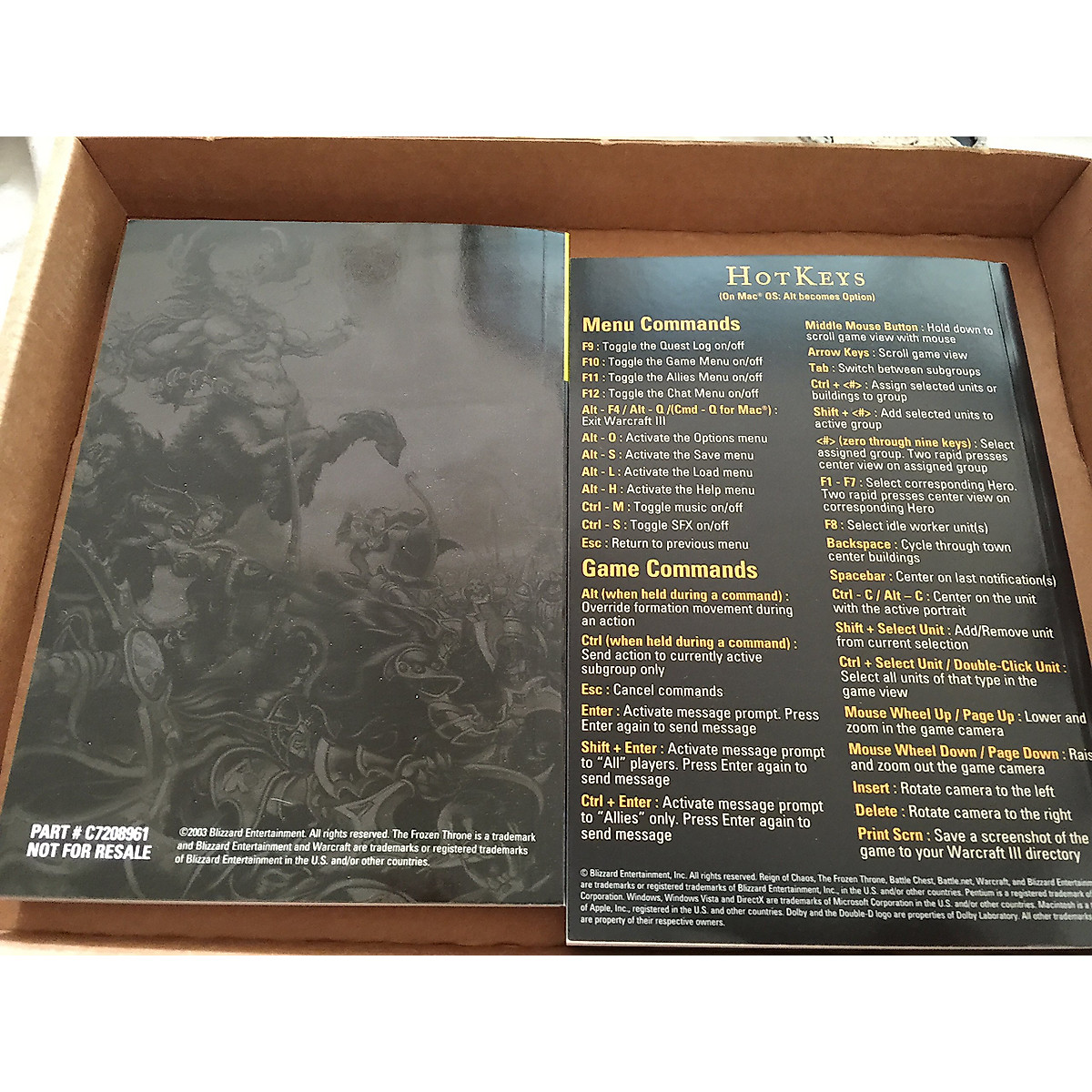 Warcraft III Battle Chest - PC/Mac