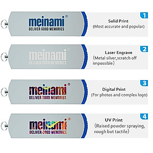 MEINAMI Customized USB Flash Drive Blue Aluminum Swivel Custom Thumb Drive Personalized Memory Stick 32GB 100 Pack