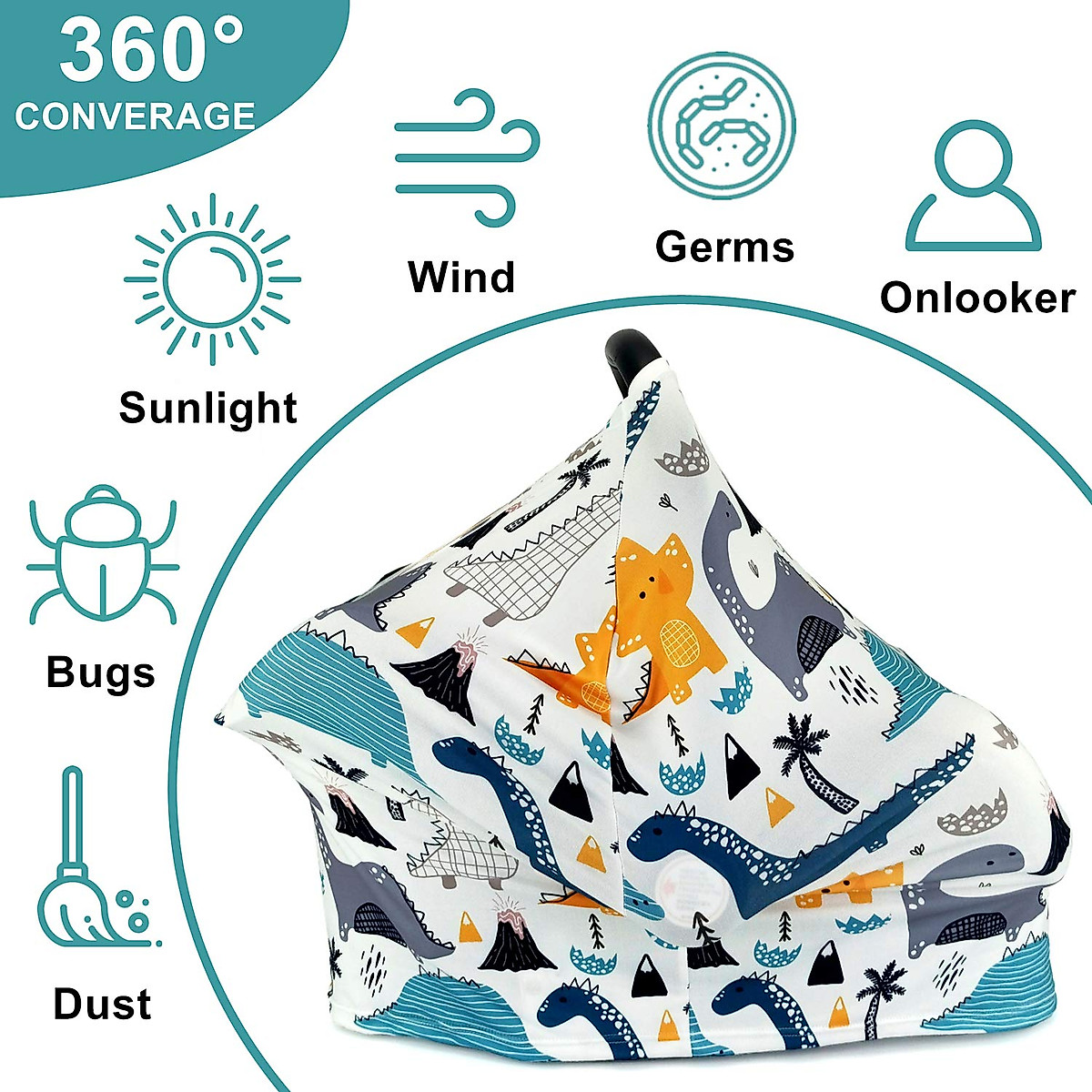 EVFOFO Red Beautiful Cloth, Blue (Pack of 1)