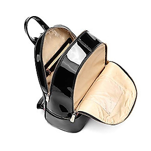 Frida Kahlo Cactus Licensed Faux Leather Large Backpack (Black)