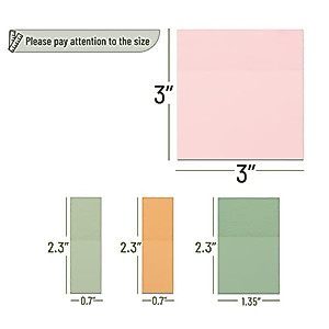 Mr. Pen- Pastel Transparent Sticky Notes, 200 pcs, Bible Sticky Notes, Translucent Sticky Notes, Planner Tabs, Sticky Notes Tabs, Sticky Notes for Books, Book Sticky Notes, Sticky Notes Transparent