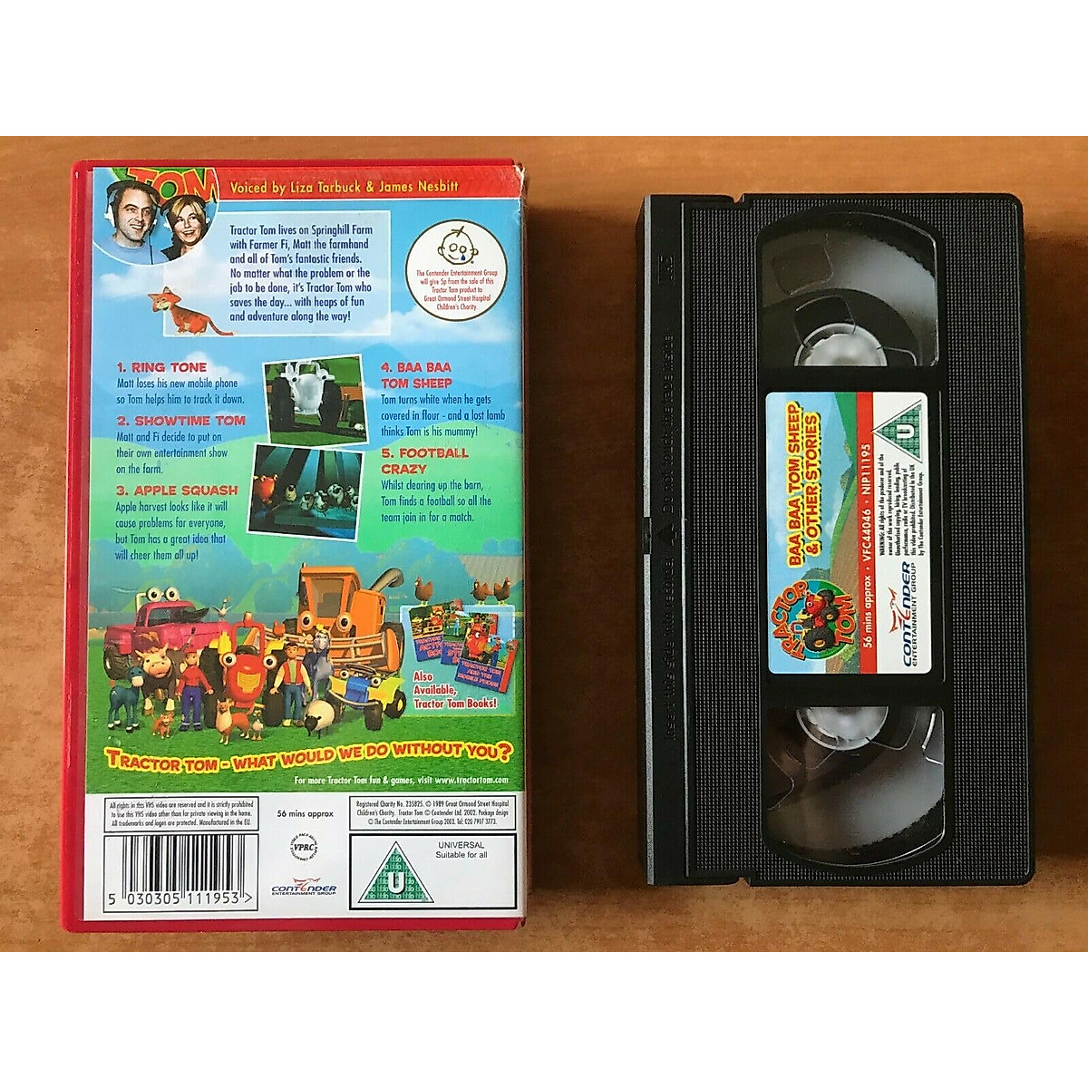 Tractor Tom: Baa Baa Tom Sheep And Other Stories [VHS]