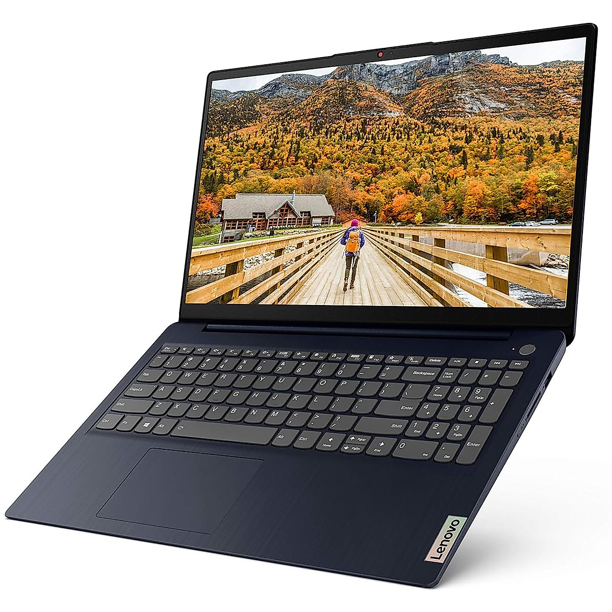 Lenovo IdeaPad 3 15.6" Touchscreen IPS FHD Abyss Blue Laptop (Intel i5-1235U, 40GB RAM, 1TB PCIe SSD, Intel Iris Xe, Backlit KYB, FP, WiFi 6, BT 5.2, Webcam, Win 11 Pro) w/Dockztorm Hub