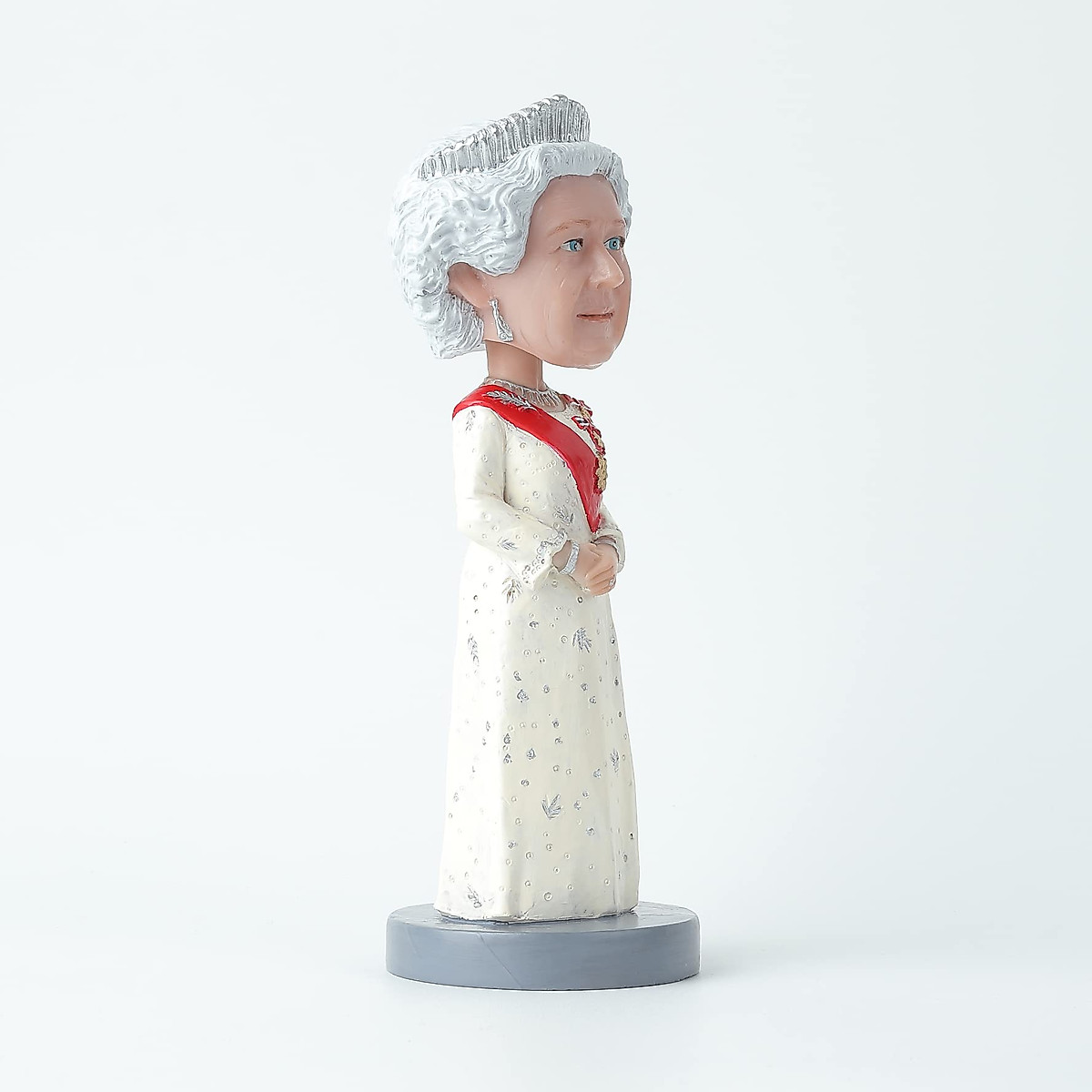Queen Elizabeth II Bobblehead, United Kingdom Princess Elizabeth Alexandra Mary Windsor Bobblehead Toys Statue Queen Elizabeth II Action Figure