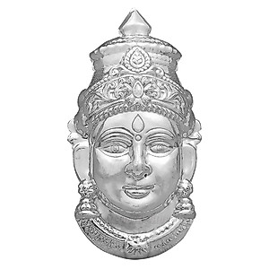 Om Pooja Shop Goddess Mahalakshmi Mukhavada (Face) (6 inches) for Pooja, Decoration & Gift …