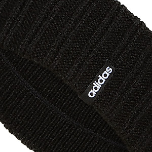 adidas Women's Linear Knit Headband, Black F22, One Size