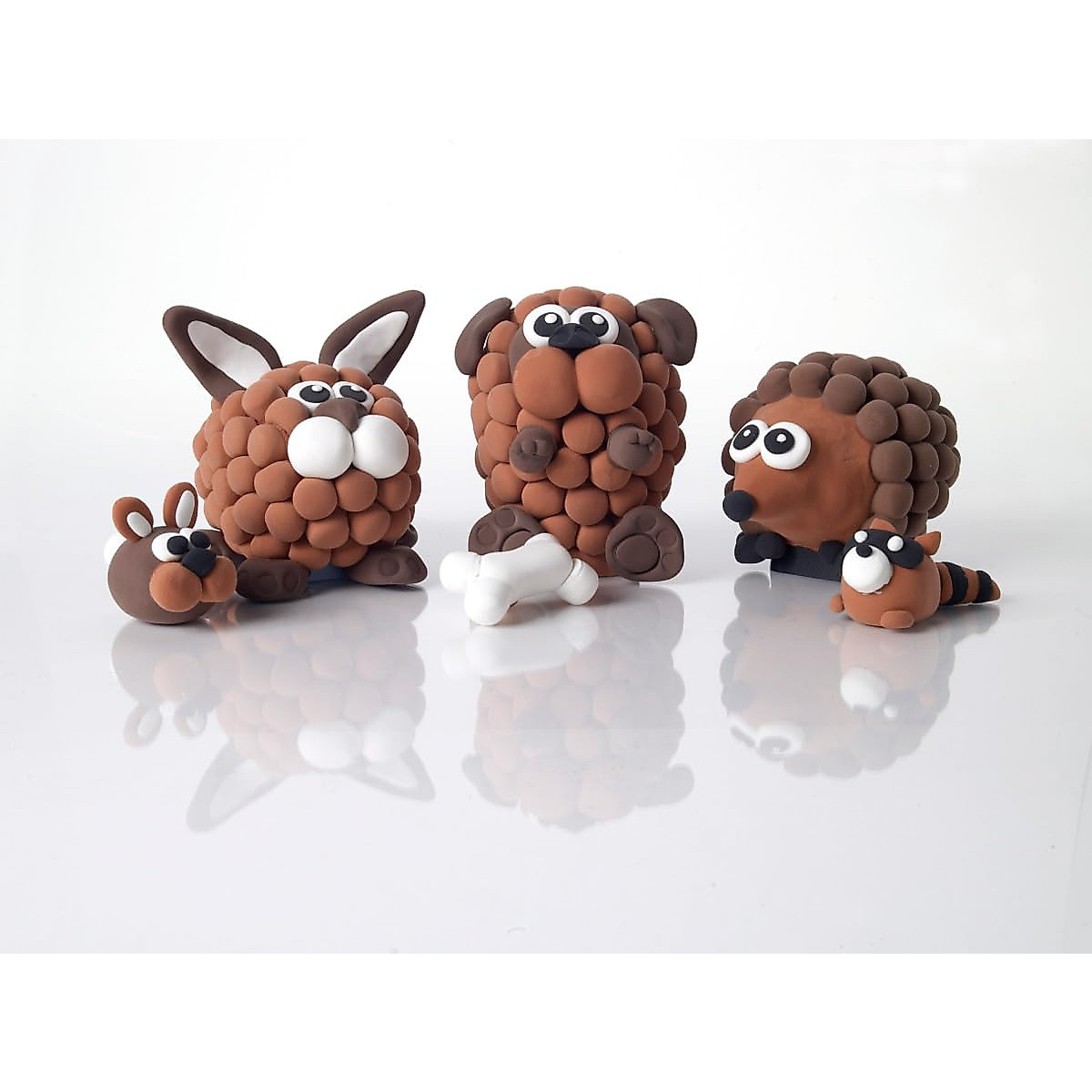 Crayola Model Magic Naturals, 4 Packs (8oz ea), Bulk Modeling Clay Alternative, Craft Supplies for Classrooms, 2 lb. Bucket