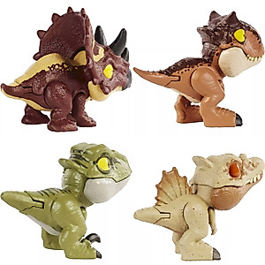 Jurassic World Toys Camp Cretaceous Snap Squad Triceratops Figure