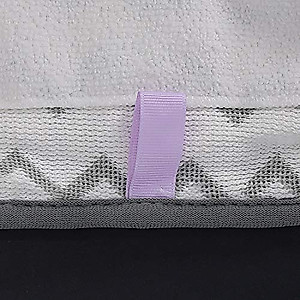 Steam Mop Replacement Pads Compatible with Bissell Powerfresh Steam Mop 1940 1806 1544 1440 2075A 2685A Series, Part # 5938 & 203-2633, 1606668 & 1606669 (4-white)