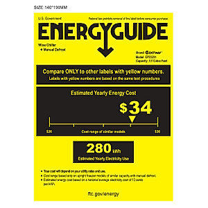 ARLIME Mini Fridge 60 Can, Beverage Refrigerator with Glass Door, Mini Drink Dispenser Machine Small Refrigerator For Office with Adjustable Shelves for Home Kitchen Bar, 1.6 Cu. Ft