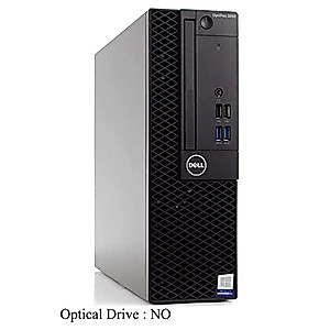 Dell Optiplex 3050 SFF Desktop PC, Intel i5-6500 3.2GHz 4 Core, 8GB DDR4, 256GB SSD, WiFi, Win 10 Pro, Keyboard, Mouse (Renewed)