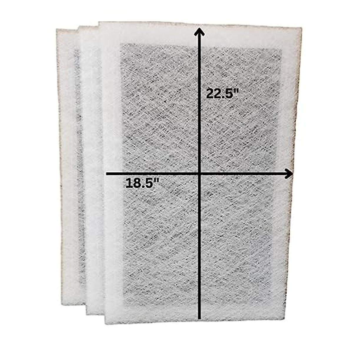 Fast-Shipped-Filters 3 Pack 20x25 Dynamic Air Cleaner Polarized Replacement (Actual Filter Size 18.5x22.5)