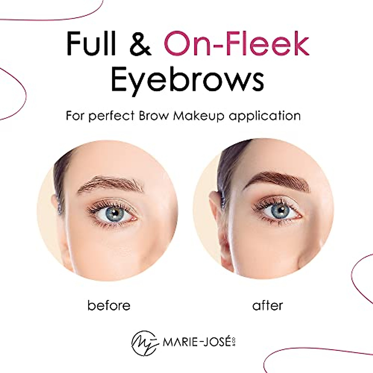 Marie-José & Co Eyebrow Shaper, Primer for Brow Makeup, Tames Eyebrows for A Flawless Look, Long-Lasting and Waterproof Eyebrow Wax Pencil, Vegan Cover Stick, 1 Piece