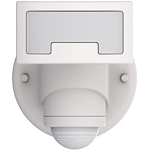 Versonel Outdoor Motion Sensor Tracking LED Floodlight Security Light (White) Nightwatcher VSL90, Rotating Movement for Intruder Deterrent