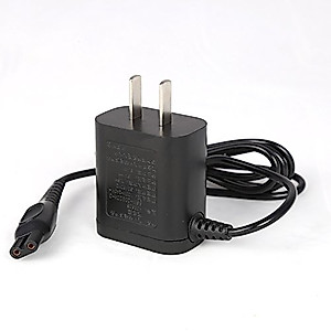 15V Power Razor Charger Cord Adapter For Philips Norelco Shaver HQ8505 US Plug For Norelco 9000 7000 5000 3000 Series Electric Shaver Razor, Aquatec, Arcitec, Multigroom Beard Trimmer Adapter