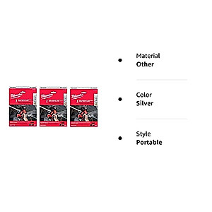 Milwaukee 48-39-0572 Sub-Compact Portable Band Saw Blades, 27-Inch 18TPI, 3 Blades per Pack, 3 Pack (9 Blades Total)