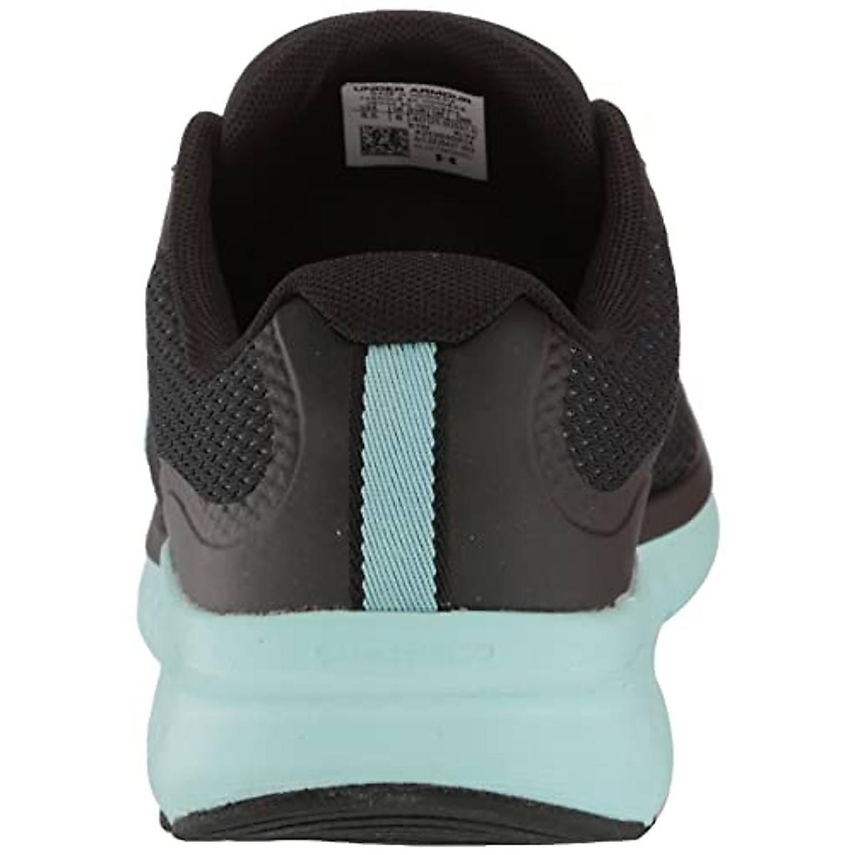 Under Armour Women's Charged Impulse 3 Running Shoe, Black/Black/Still Water, 8