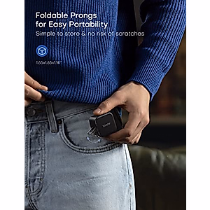 USB C Fast Charger, KOVOL Sprint 25W Super Fast Charger, Foldable Type C Wall Charger PPS PD for Samsung Galaxy S21/S21+/S21 Ultra/S20/Note 20/iPad Pro/iPhone, and More (5ft Charging Cable Included)