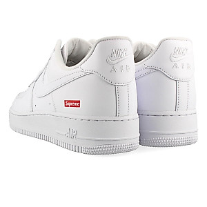Nike Mens Air Force 1 Low CU9225 100 Supreme - Mini Box Logo White - Size 9