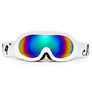 Cloud 9 - Women Ski Goggles & Teen Junior Snow Goggles Poptart Anti-Fog Windproof UV400 Dual Lens Snowboarding Ski Spherical Lenses