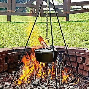 Lodge Tall Boy Tripod, Black, 60 Inch