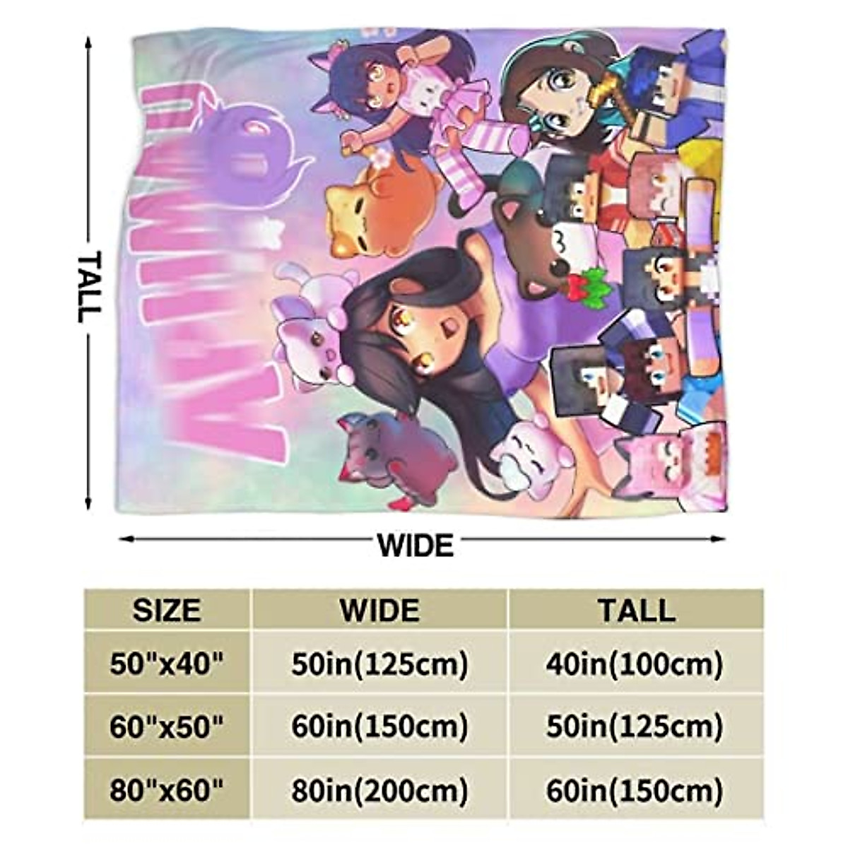 Fleece Blanket Throw All Season Lightweight Throw Blankets for Office Company Home Couch Bed Sofa 3-60"x50"